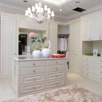 China end Home Furniture White Lacquer Shaker Style Design Cabinet Closet with MR HDF Board for sale