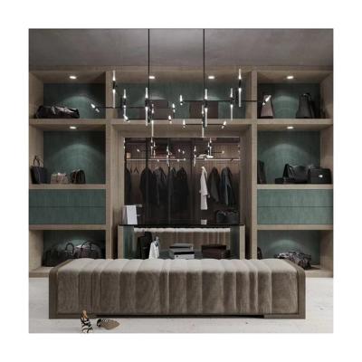China YALIG Models Leather Doors Wardrobe Door Designs with Wooden Material for sale