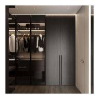 China YALIG Models Leather Doors Wardrobe Door Designs with Wooden Material for sale