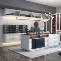 China Modern MR HDF Board Island Wardrobe Customized for High End Design and Functionality for sale