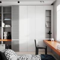China Modern Wardrobe Light Luxury Room Cabinet Wooden Combination for Household Organization for sale