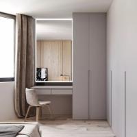 China Modern Wardrobe Light Luxury Room Cabinet Wooden Combination for Household Organization for sale