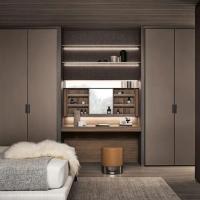 China Modern Style Wooden Custom Classic Design Bedroom Furniture Modular Closet Wardrobes for sale