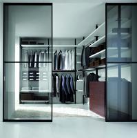 China Contemporary Bedroom Walk-in Wardrobe with Custom Wooden Design and MR HDF Board for sale