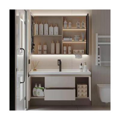China Professional 48inch USA Solid Wood Vanity with Drawers Includes Countertop and Mirror for sale