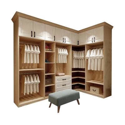 China YALIG's Modern L-Shaped Corner Wardrobes The Perfect Combination of Form and Function for sale
