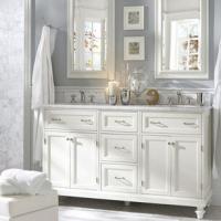 China Professional 48inch USA Solid Wood Vanity with Drawers Includes Countertop and Mirror for sale