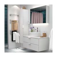 China Organize Your Bathroom with Custom Wash Basin Floating Vanity Cabinet and Countertops for sale