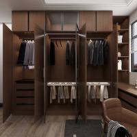 China Mail Packing N Wooden Bedroom Dressing Table with 8 Sliding Door Aluminium Wardrobe for sale