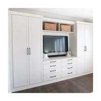 China YALIG Customized Walk in Closet Cabinet Design for Home Villa Hotel Apartment Laundry for sale