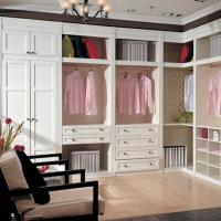 China YALIG Customized Walk in Closet Cabinet Design for Home Villa Hotel Apartment Laundry for sale