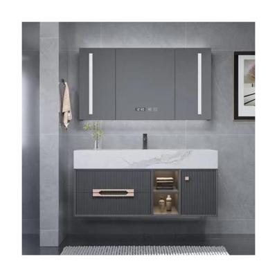 China Add Elegance to Your Bathroom with Luxury Custom Wash Basin and Floating Vanity Cabinet for sale