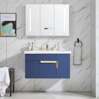 China Add Elegance to Your Bathroom with Luxury Custom Wash Basin and Floating Vanity Cabinet for sale