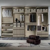 China Customizable Modern Walk-in System Organizer for Bedroom Clothes Wardrobe Cabinet for sale