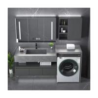 China Modern Handle-Free Design YALIG Gold Makeup Organizer for Bathroom Vanities and Sinks for sale