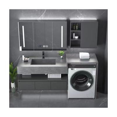 China Modern Handle-Free Design YALIG Gold Makeup Organizer for Bathroom Vanities and Sinks for sale