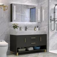 China YALIG Luxury Bathroom Furniture Cabinet with Customized Color and 38-46 in Width for sale