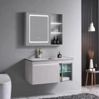 China YALIG Luxury Bathroom Furniture Cabinet with Customized Color and 38-46 in Width for sale