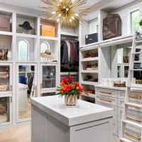 China Bedroom Furniture Modern Small L Shape Walk in Closet Wardrobe for Bedroom Solution for sale