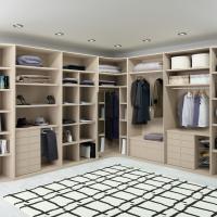China Bedroom Furniture Modern Small L Shape Walk in Closet Wardrobe for Bedroom Solution for sale
