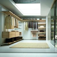 China Upgrade Your Space with our Modern Style PANEL Wood Modular Walking Closet Cabinet for sale