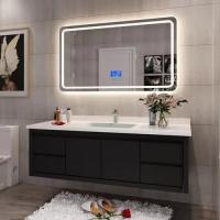 China YALIG E1 European Standard Wall Mount Bathroom Set with Mirror Modern and Functional for sale