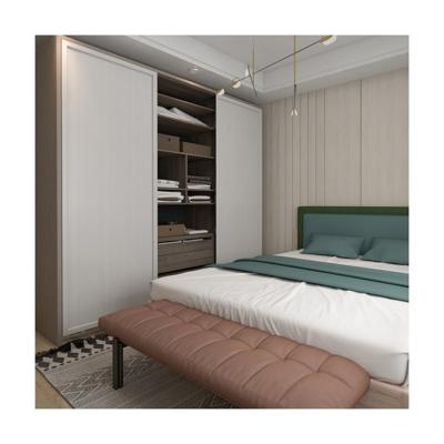 China NO Folded YALIG Custom Simple Small Size Two Door Cabinet Clothing Room for Baby Closet Wardrobe Designs for sale