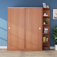 China NO Folded YALIG Custom Simple Small Size Two Door Cabinet Clothing Room for Baby Closet Wardrobe Designs for sale