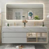 China YALIG Project Silver Mirror Bedroom and Bathroom Furniture for Customizable Design for sale