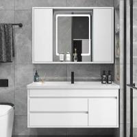 China Convenient Wall Mounted Bathroom Furniture Set with Wash Basin and Shower Room Design for sale