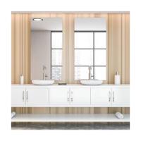 China Design Wooden Bathroom Cabinet Vanity Furniture with Acrylic Door Panel Surface Treatment for sale