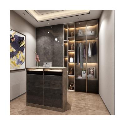 China Wooden Clothes Closet Custom Modern Luxury Design YALIG Hotel Bedroom Furniture Wardrobe for sale