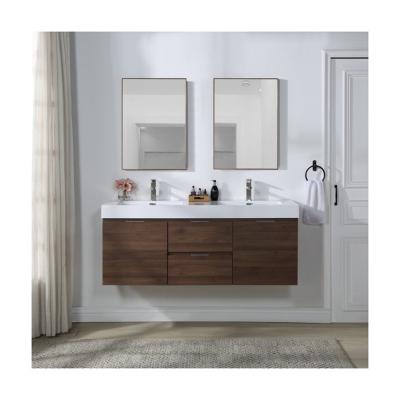 China YALIG 's Genuine Imported Oak Bathroom Cabinet Modern Design Style and 38-46 in Width for sale
