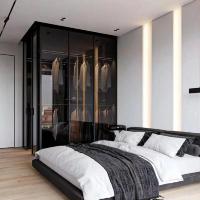 China Contemporary Design Style Custom Walk In Wardrobe Closet for Modern Bedroom Furniture for sale