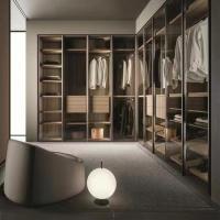 China Modern Wooden Bedroom Walk in Wardrobe with Custom Design and Mail Packing for sale