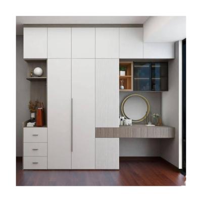 China Customized Bedroom Furniture Wooden Wardrobe with Two and Three Door Designs by YALIG for sale