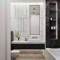 China Wall Mounted Hotel Bathroom Vanity YALIG Modern Cabinet with Included Countertop for sale