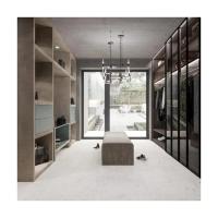 China Large Wooden Walk in Built-in Wardrobe for Modern Apartment 2D/3D and High End Design for sale