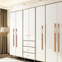 China YALIG 2024 European Style Matte Lacquer Walk-in Closet and 2D / 3D for Home Furniture for sale