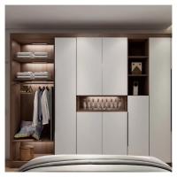 China YALIG 2024 European Style Matte Lacquer Walk-in Closet and 2D / 3D for Home Furniture for sale