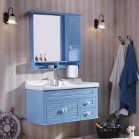 China Minimalist Style YALIG White Matte Lacquer Slim Shaker Bathroom Cabinet Manufacturers for sale