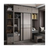 China Modern Design Wooden Wardrobe for MDF Material Bedroom Furniture Storage for sale
