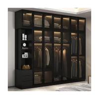 China Home Furniture YALIG Modern Custom Wooden Bedroom Wardrobe Cabinet with Mail Packing N for sale