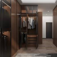 China Home Furniture YALIG Modern Custom Wooden Bedroom Wardrobe Cabinet with Mail Packing N for sale