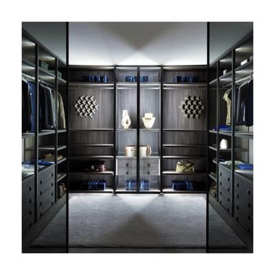 China Moisture Resistant Wooden Bedroom Wardrobe with Customizable Design and 2D/3D Options for sale