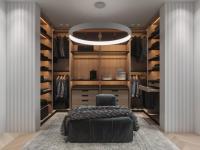 China YALIG Solid Wood Wardrobes Furniture Organizers 2D/3D Wood Style PANEL for sale