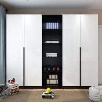 China YALIG Mobile PVC Cupboard Plywood Wardrobe Design for Home Villa Hotel Apartment for sale