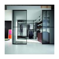 China Modern Metal Pallet Bedroom Wardrobes with Customized Wooden Dress Cabinet Design for sale