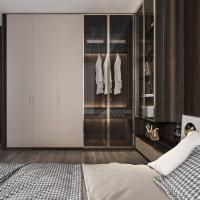 China Contemporary Wooden Wardrobe Cabinet for Bedroom Room Furniture Design Style 2D / 3D for sale