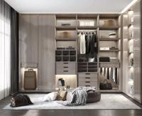 China Contemporary Wooden Wardrobe Cabinet for Bedroom Room Furniture Design Style 2D / 3D for sale